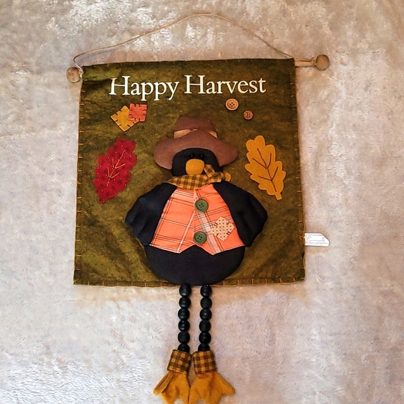 Vintage | Holiday | Happy Harvest Door Hanger | Poshmark